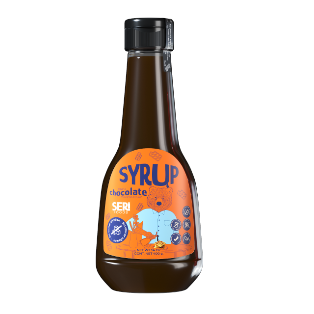 Syrup Chocolate con cocoa natural – Sin azúcar añadida – Serifoods